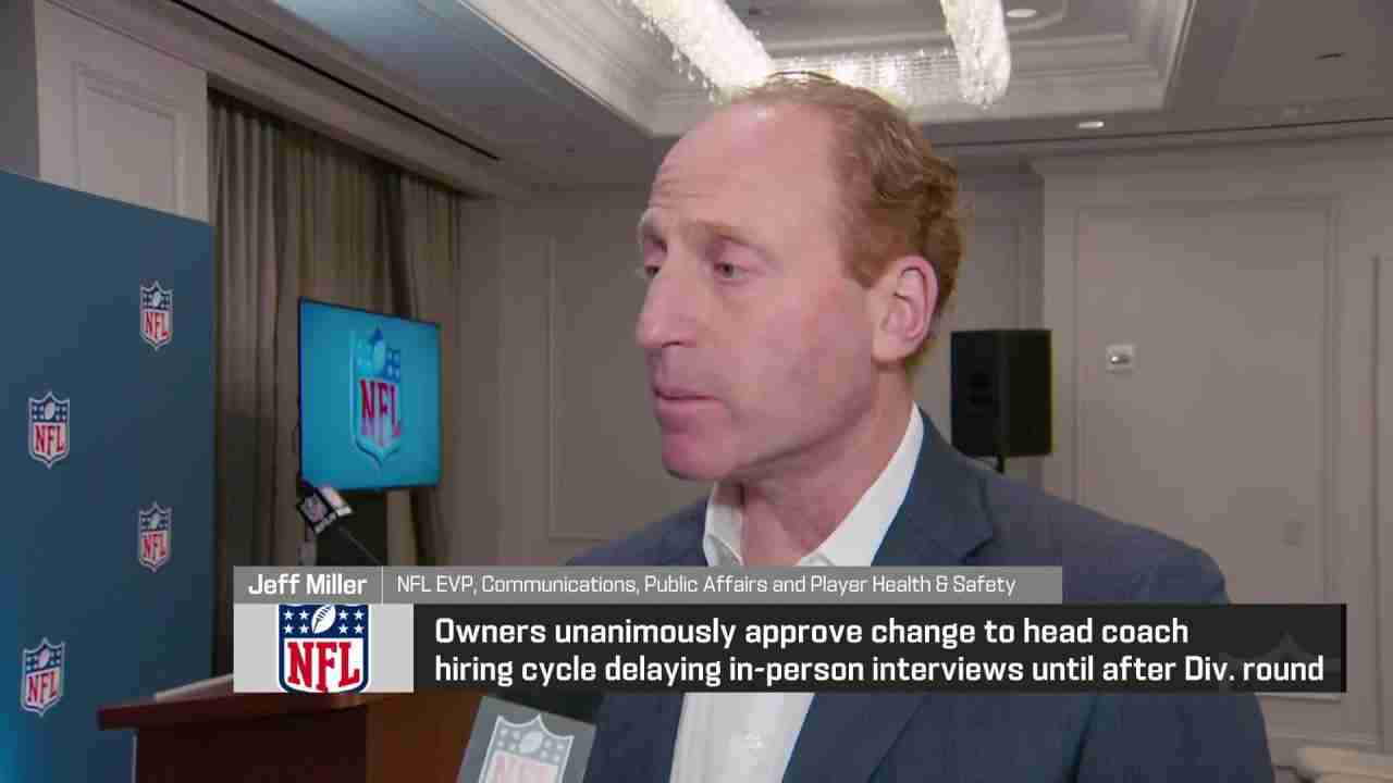 NFL Executive Vice President Jeff Miller discusses key topics of ...